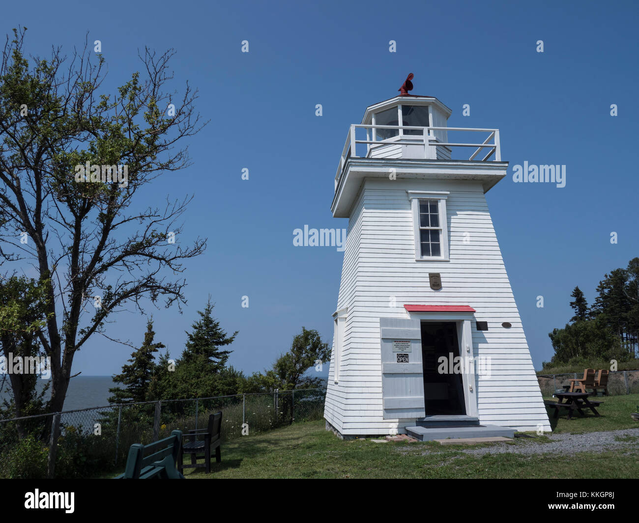 Walton Lighthouse, Walton, Nova Scotia, Canada Stock Photo - Alamy