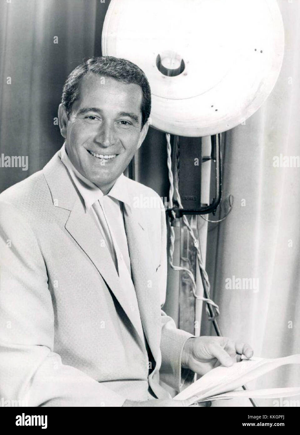 Perry Como, an American singer and television personality, became a ...