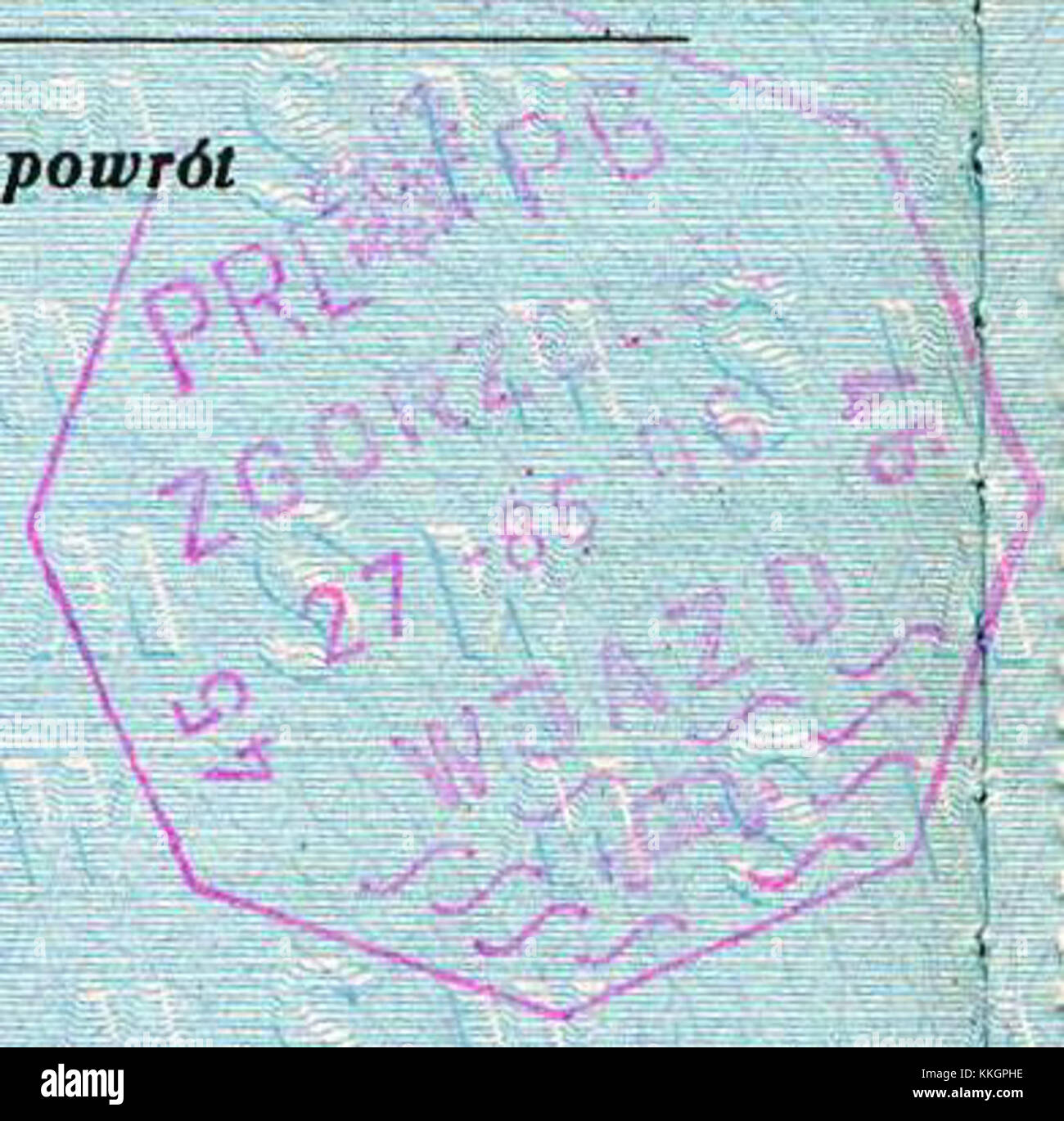 Polish borders 20th century hi-res stock photography and images - Alamy