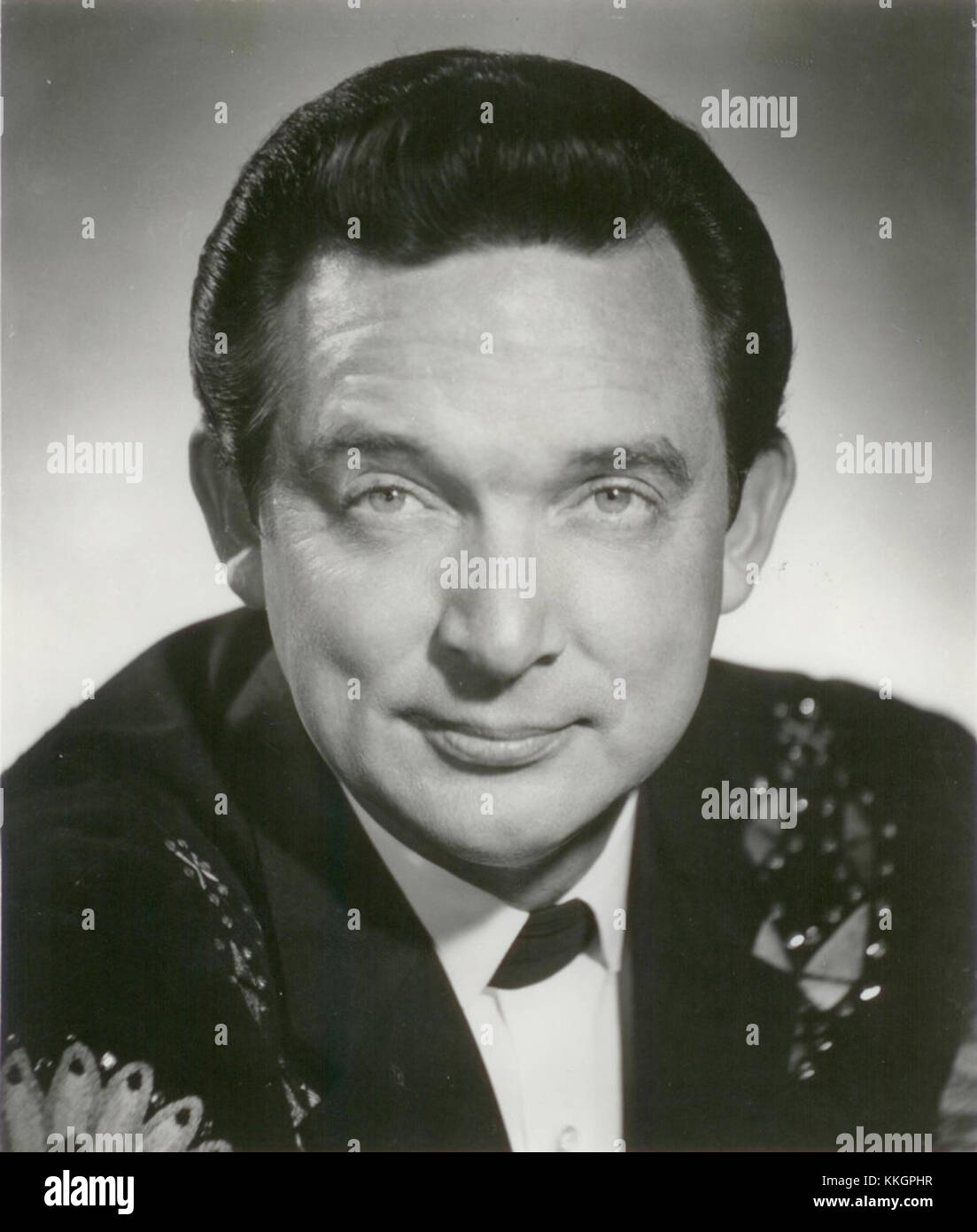 Ray Price publicity portrait cropped Stock Photo - Alamy