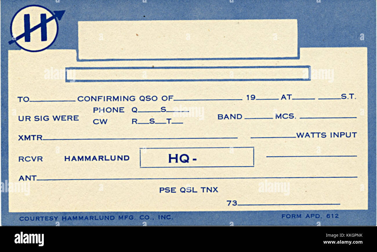 Hammarlund hi-res stock photography and images - Alamy