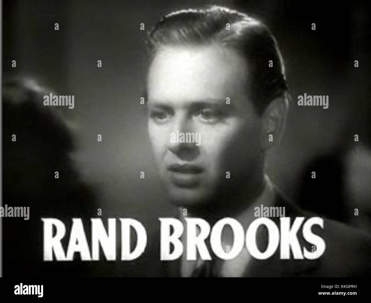 Rand Brooks appears in the trailer for a dramatic school production ...
