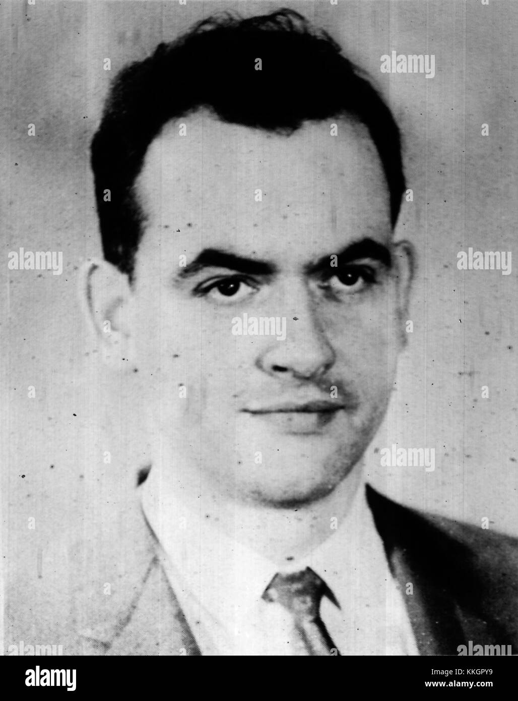 This photograph captures Robert L. Ketter, likely taken during his time ...