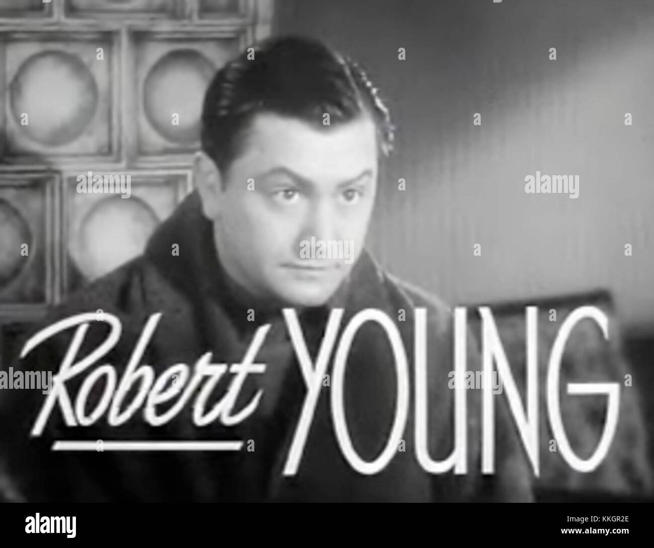 This image features actor Robert Young in a scene from a Bridal Suite ...