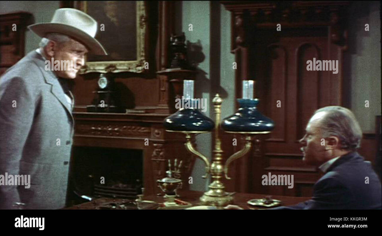 Spencer Tracy starred in *Broken Lance* (1954), a western film that ...