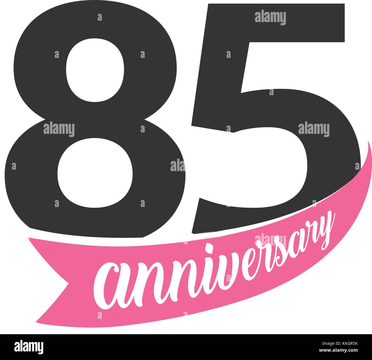 Number 85 vector vectors hi-res stock photography and images - Alamy