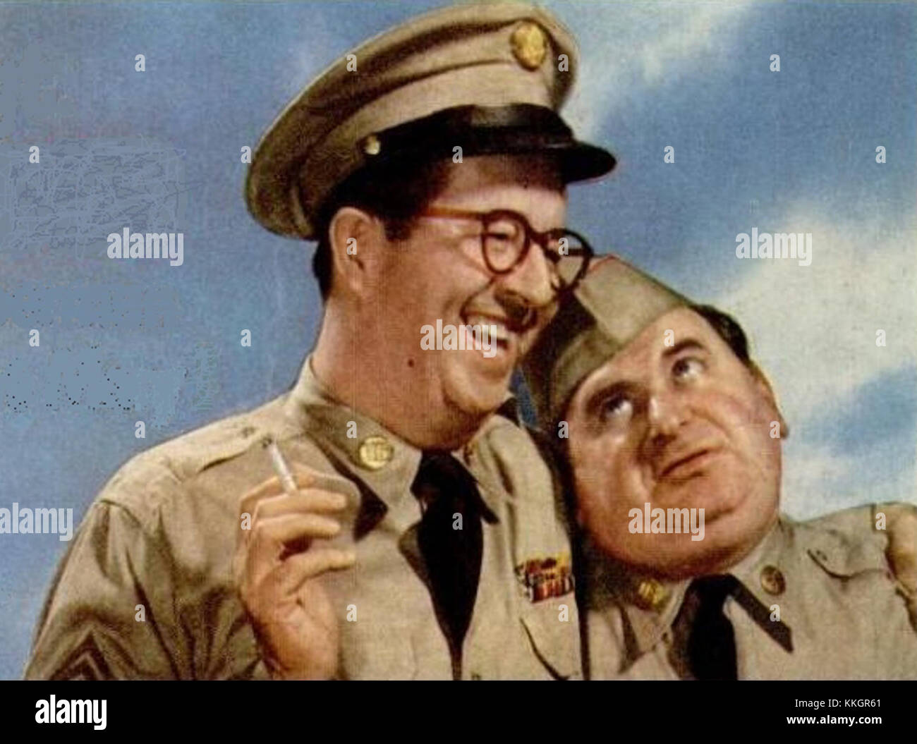 Still from the 1956 television show 'Sgt. Bilko,' starring Phil Silvers ...