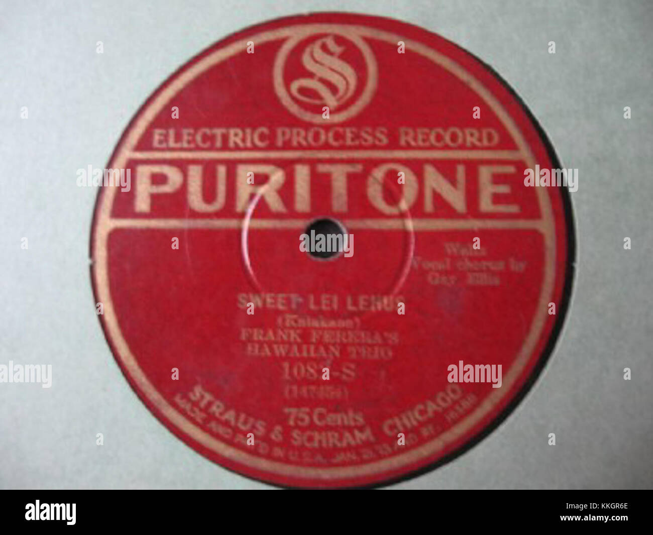 Shellac records were popular during the early 20th century, with ...
