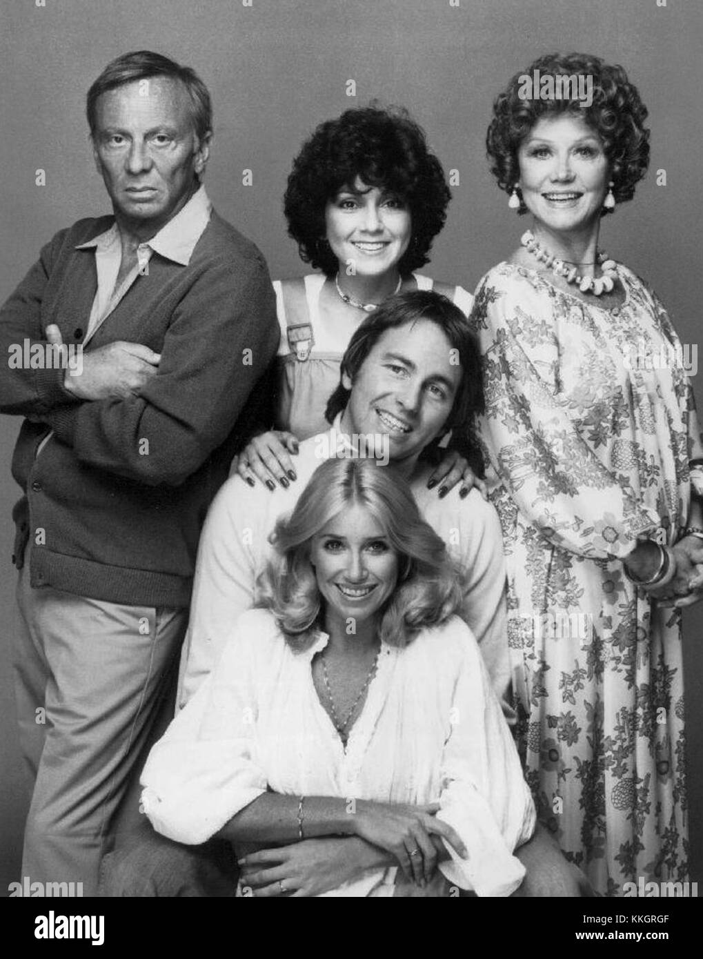 Threes company hi-res stock photography and images - Alamy