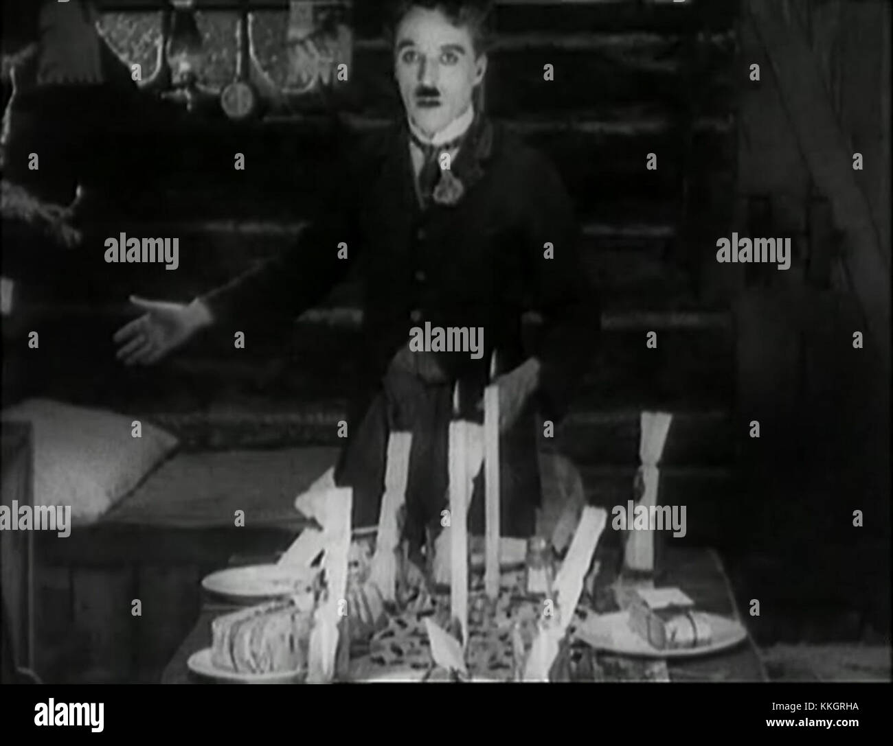 This image from 2007 depicts a scene from the Gold Rush era, showcasing ...