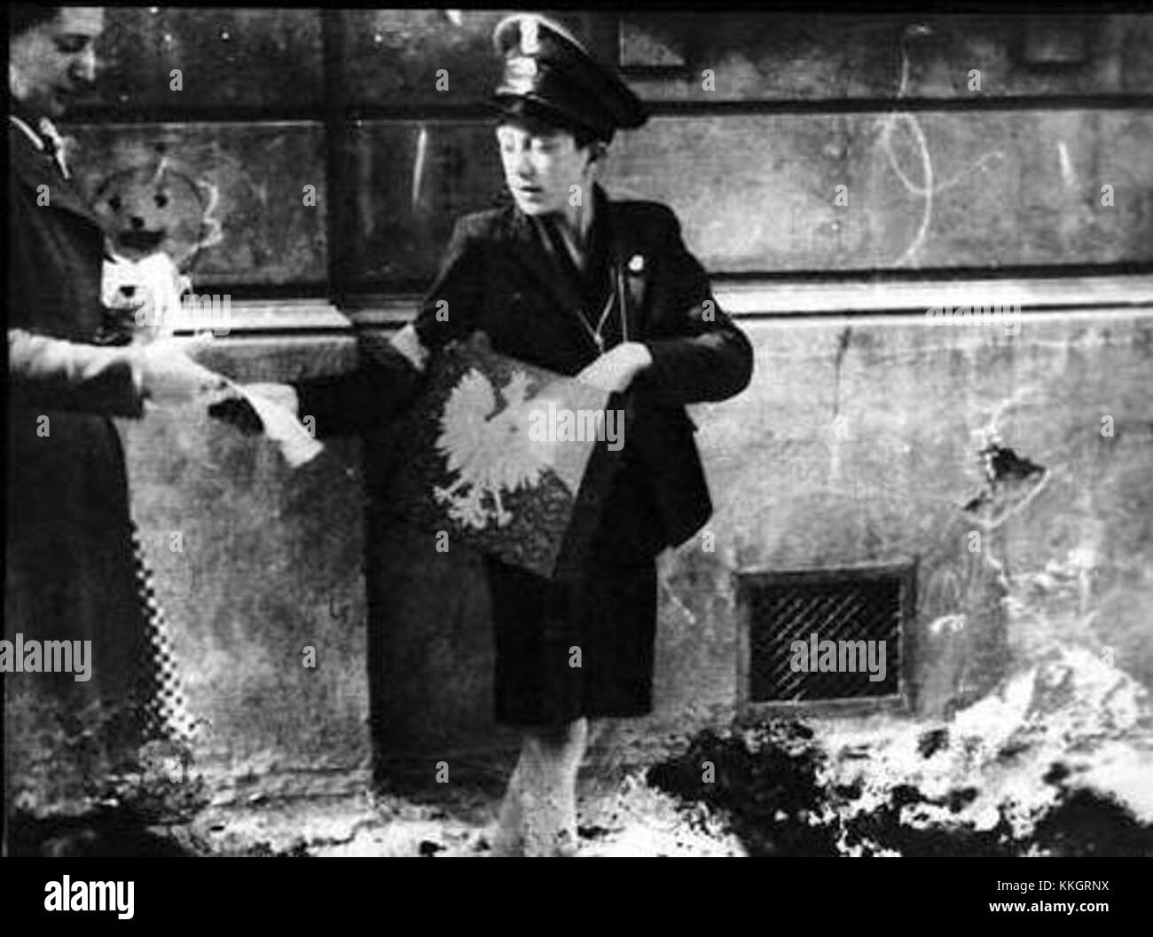 The Warsaw Uprising by Tomaszewski depicts the intense fighting and ...