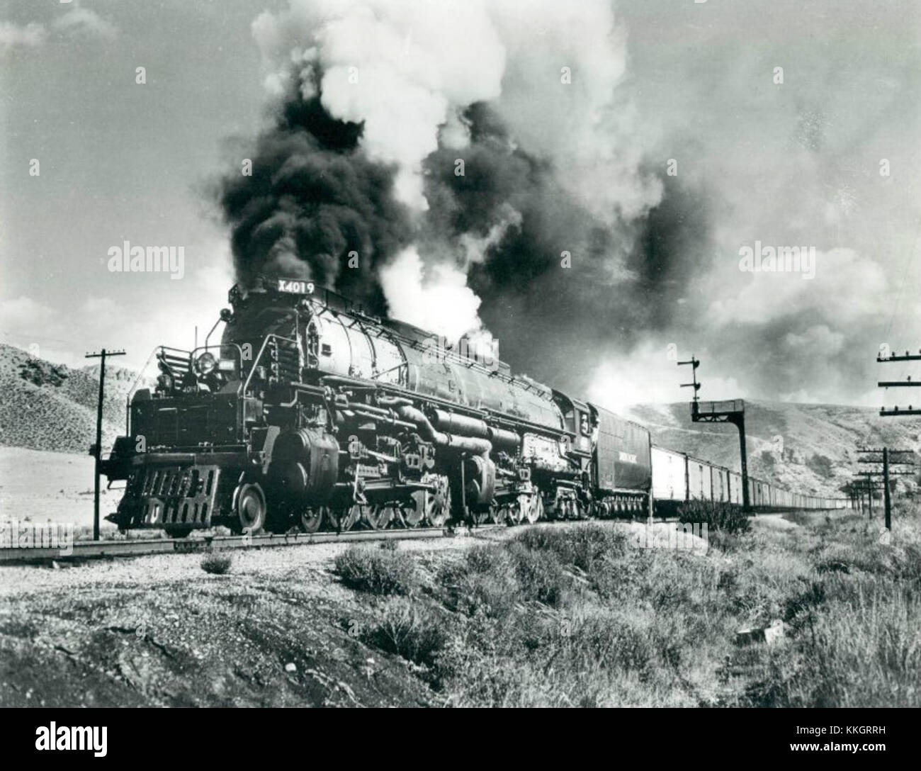 Union Pacific Big Boy 4019 is one of the largest steam locomotives ever ...