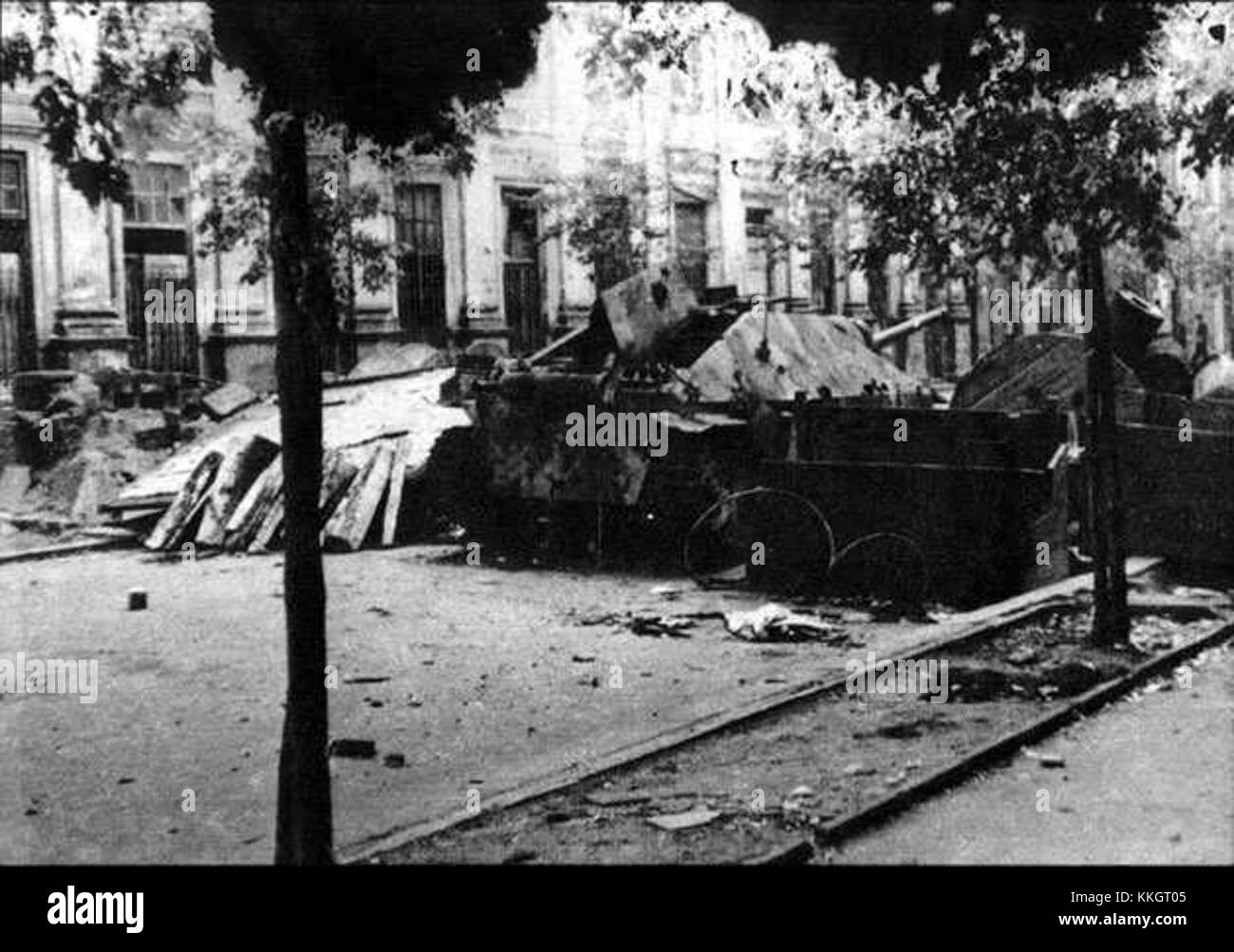 This photograph from the Warsaw Uprising of 1944, taken by photographer ...