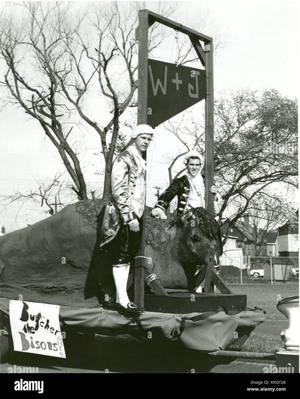 Washjeff Homecoming 1960 Stock Photo - Alamy