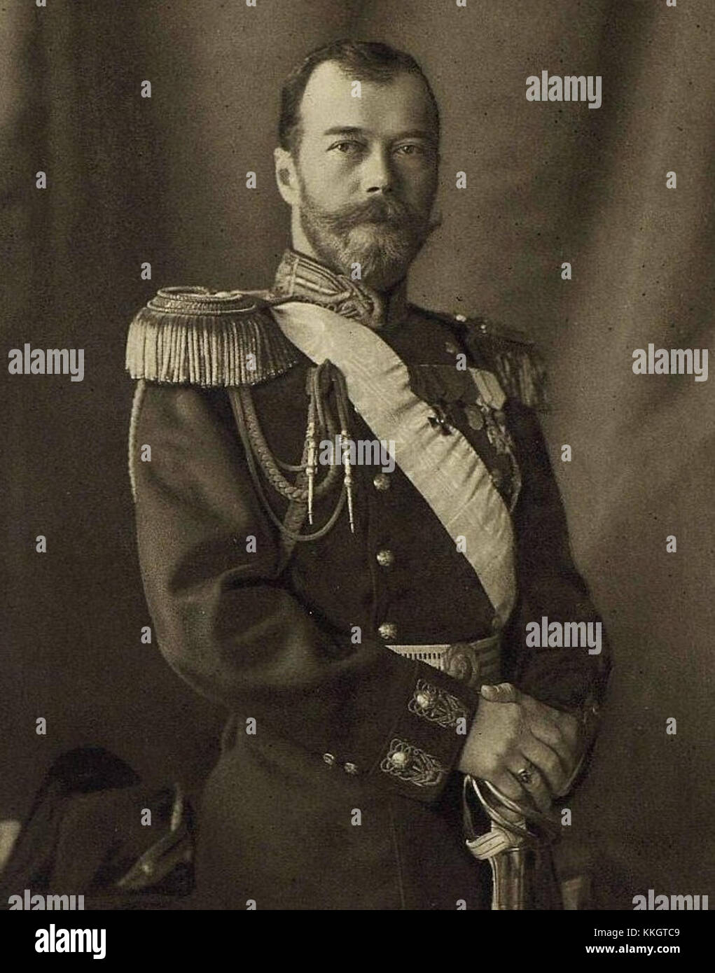 Nikolay II 1913 Stock Photo - Alamy