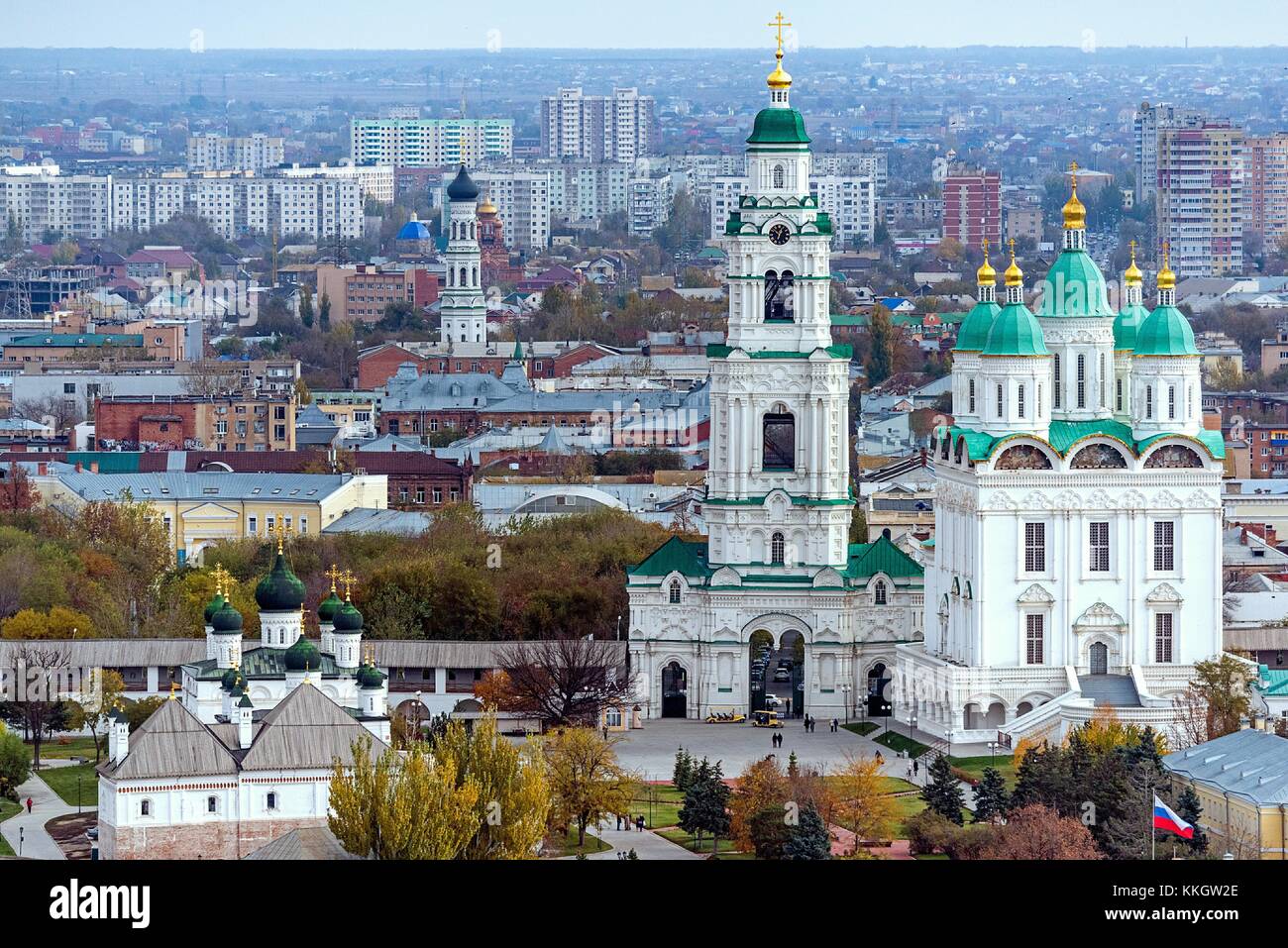 Aerial images of Astrakhan oblast, Russia. Astrakhan city. Astrakhan ...