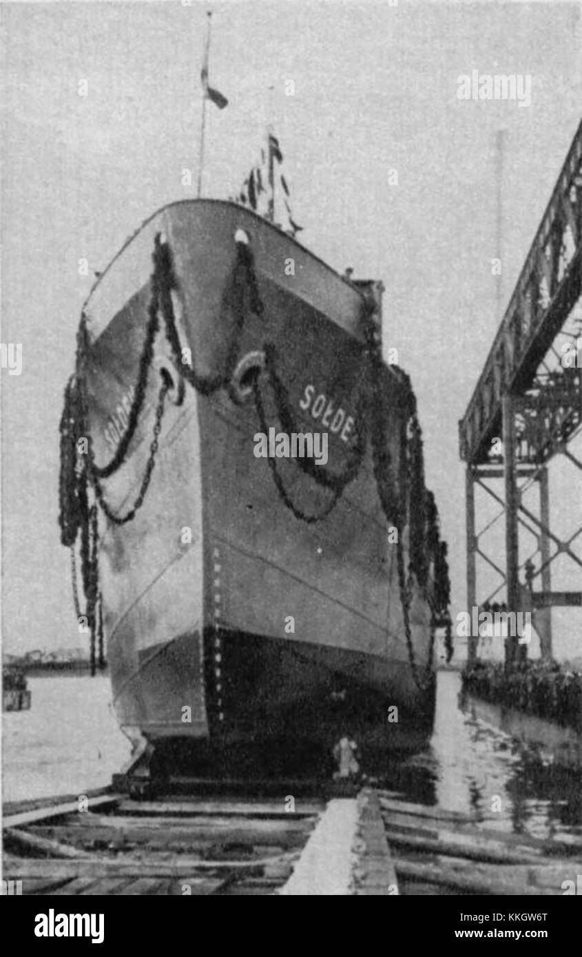 The Soldek was the first Polish-built cargo ship and was launched in ...
