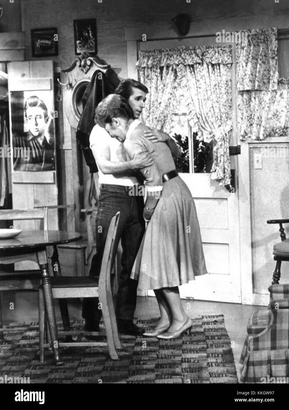 Promotional image from the 1977 television series 'Happy Days ...