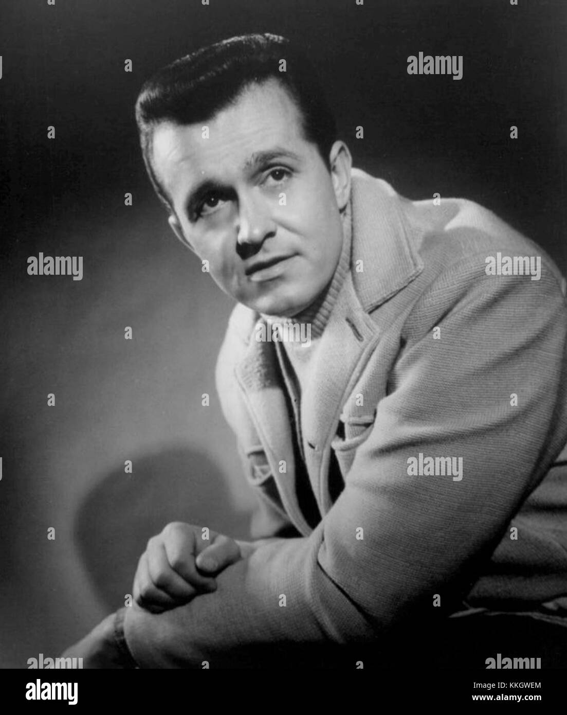 A portrait of country singer Bill Anderson from 1970, showcasing his ...