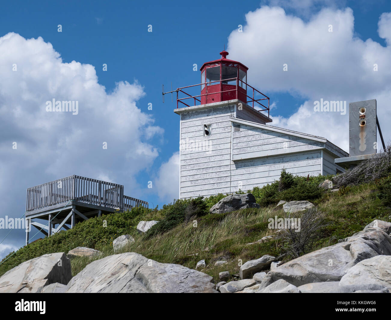 New Port Bickerton lighthouse, Port Bickerton, Nova Scotia, Canada ...