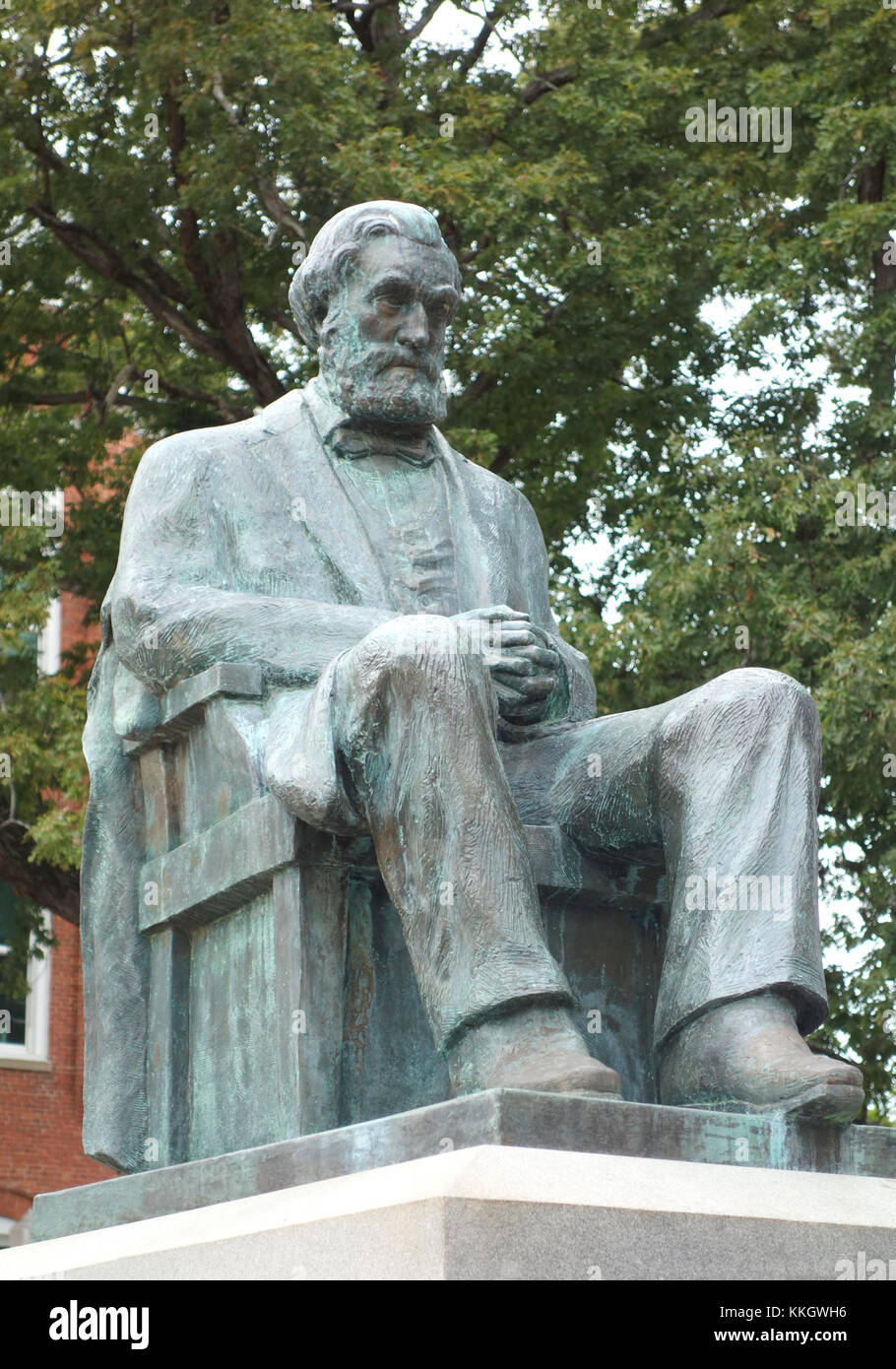 This image depicts Thomas Green Clemson, founder of Clemson University ...