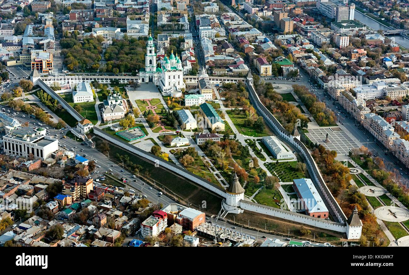 Aerial images of Astrakhan oblast, Russia. Astrakhan city. Astrakhan ...