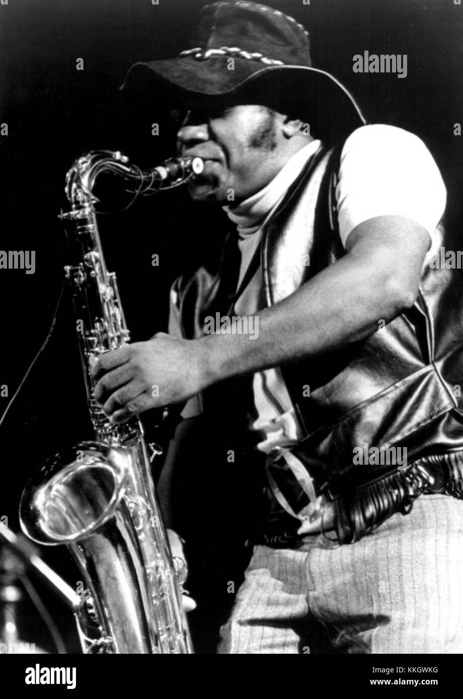 Eddie Harris, the American jazz saxophonist, captured in 1972, was ...