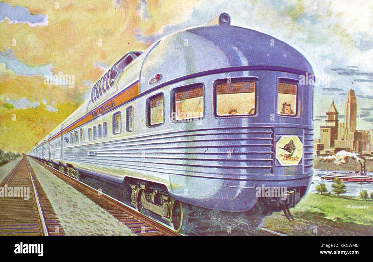 The Chessie observation car is a historical railroad car used by the ...