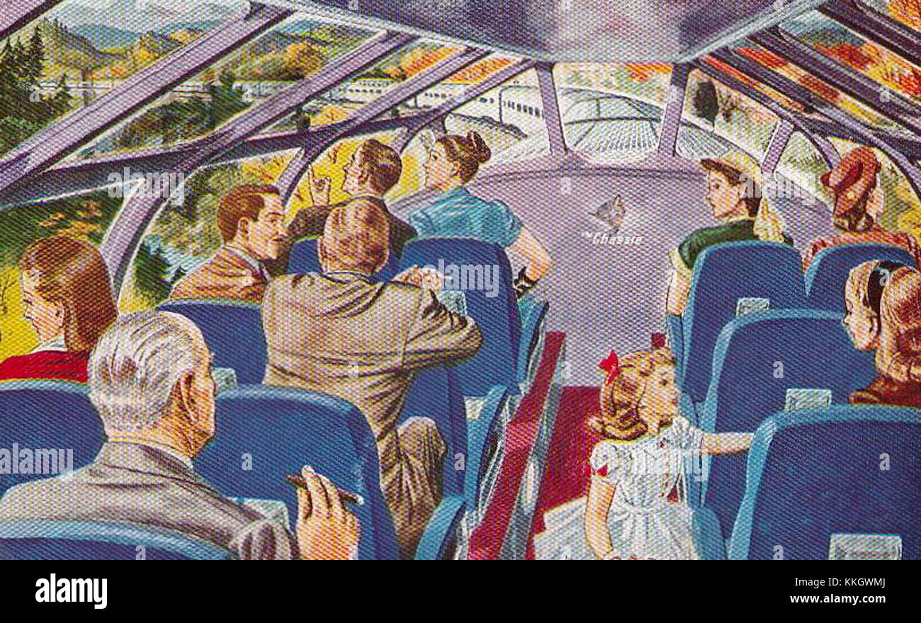 The Chessie Vista Dome was a luxury train car used by the Chesapeake ...