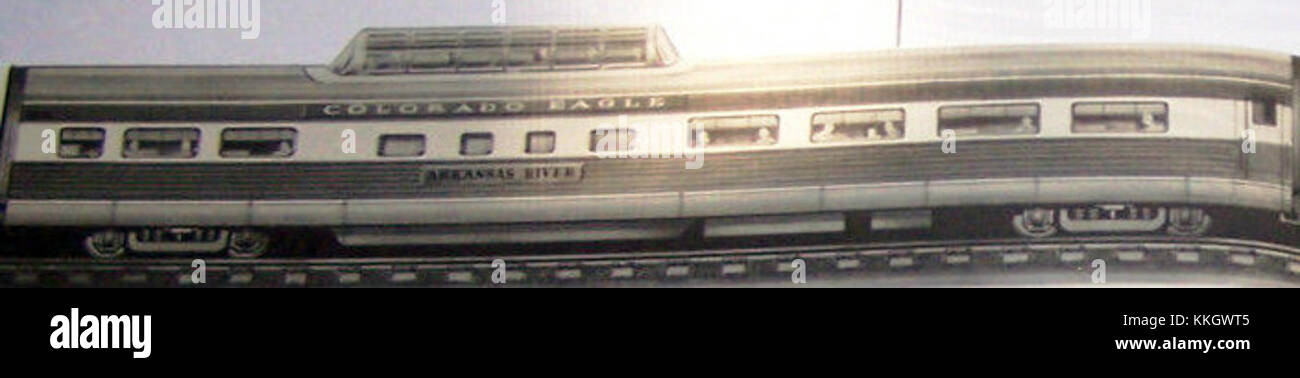 The Colorado Eagle Vista Dome car is a historic railway car designed ...