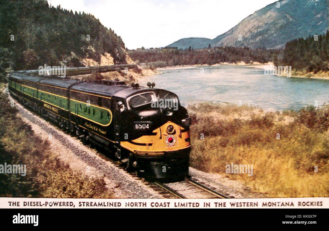 The Northern Pacific Railway's North Coast Limited was a well-known ...