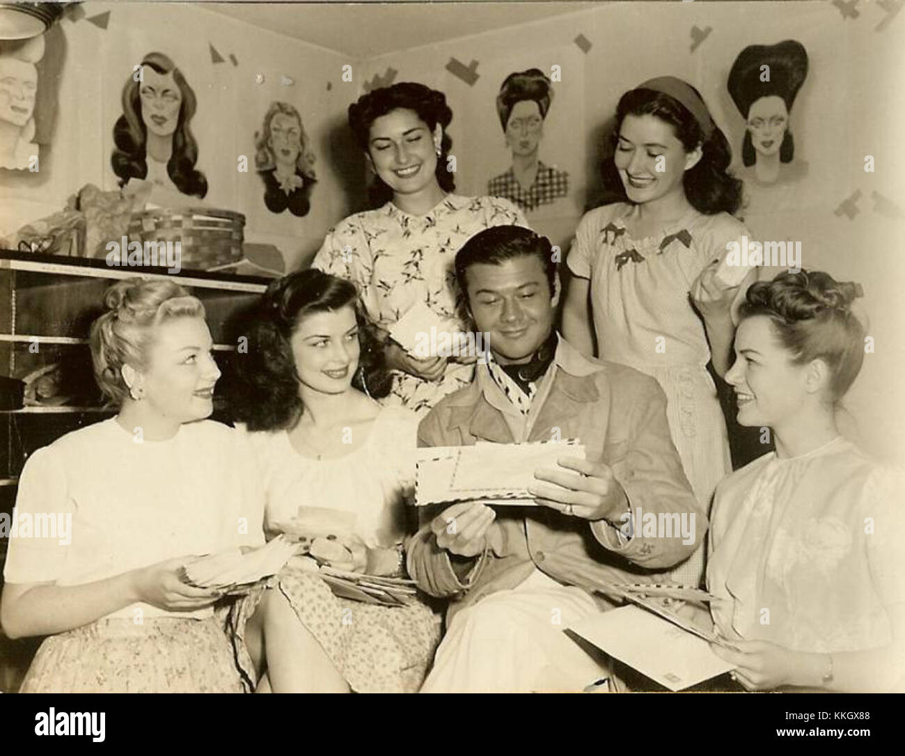This photograph captures actor Turhan Bey in 1953 with Universal ...