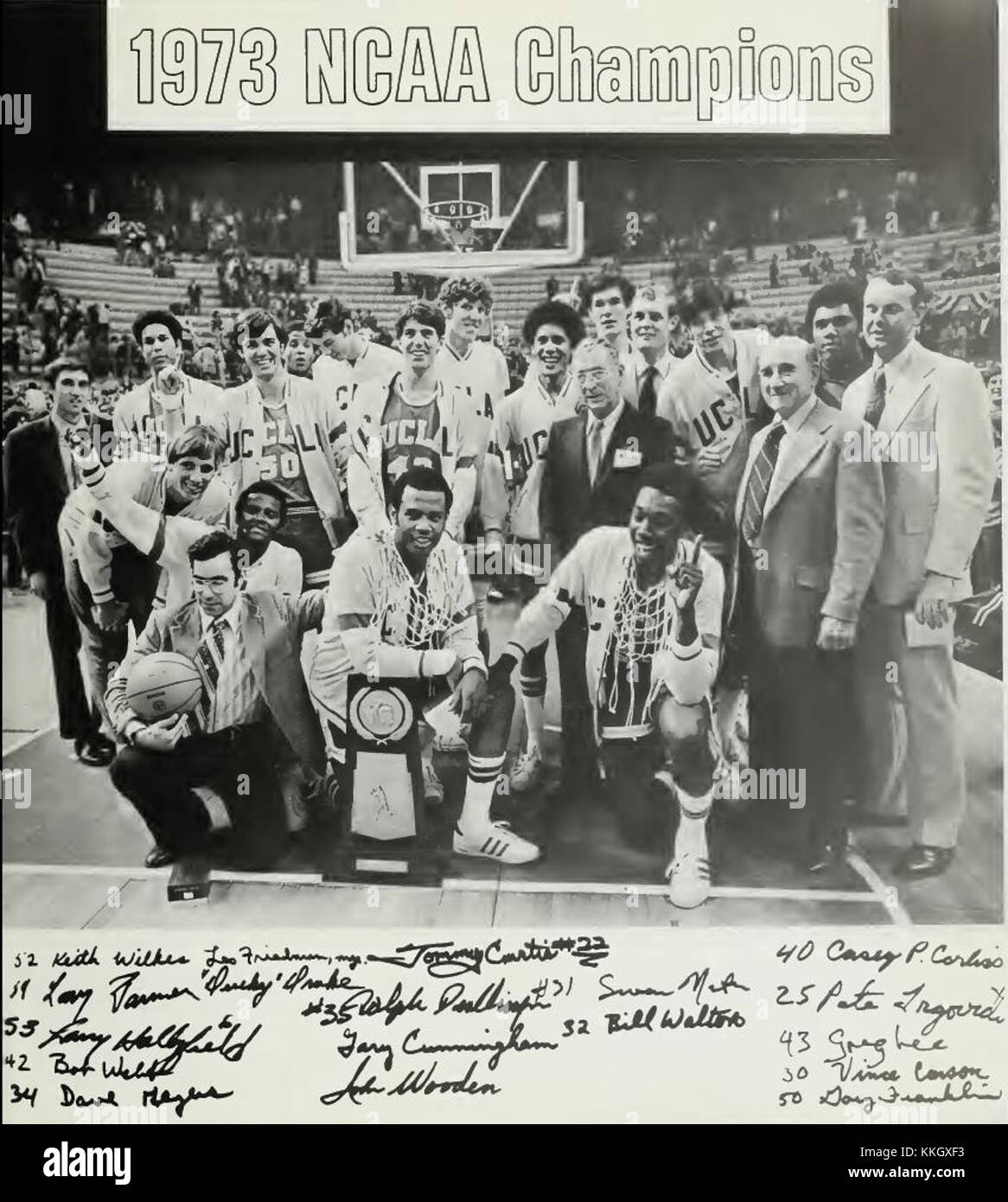 John wooden ucla basketball hi-res stock photography and images - Alamy