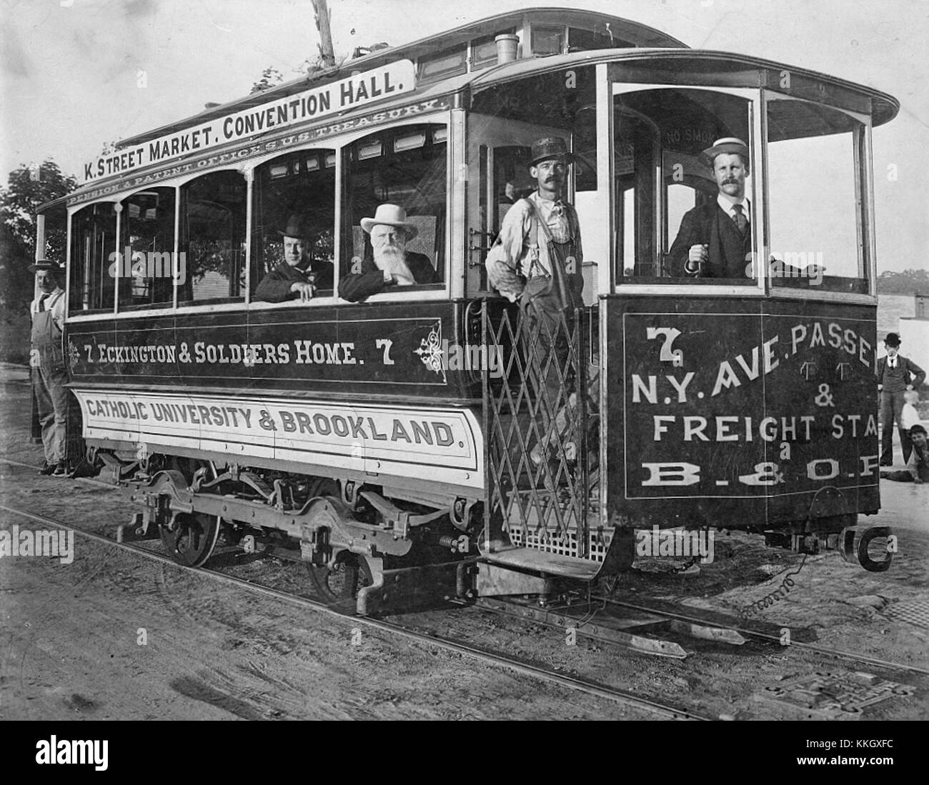 The streetcar in Washington, D.C., was a key part of the city's public ...