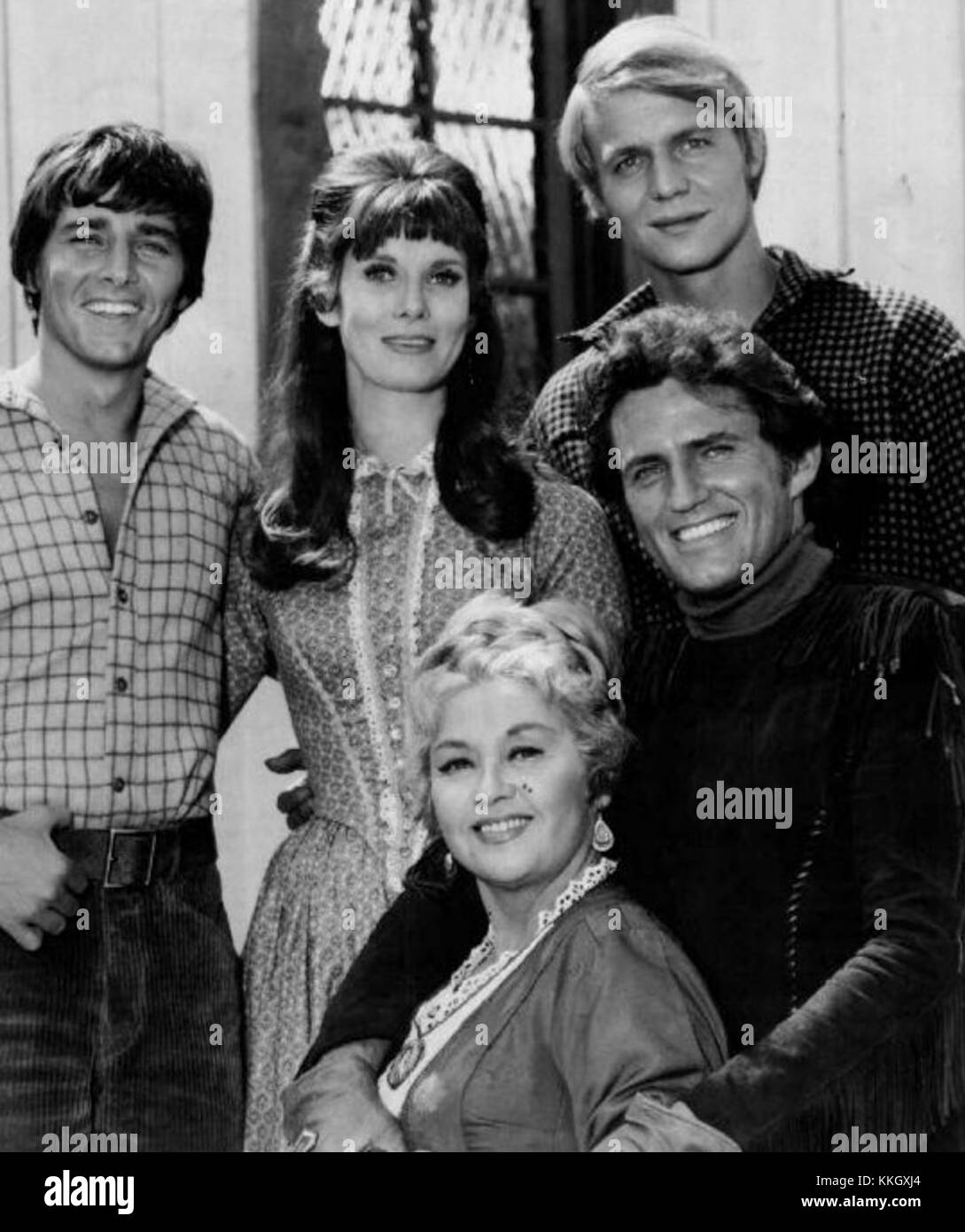 The 1968 television series *Here Come the Brides* featured a cast of ...