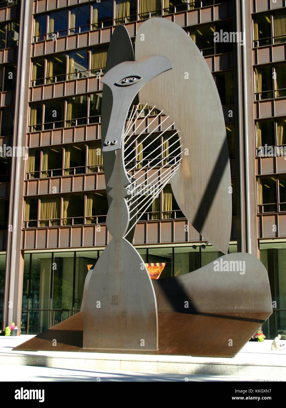 This image captures one of the famous works by Picasso displayed in ...