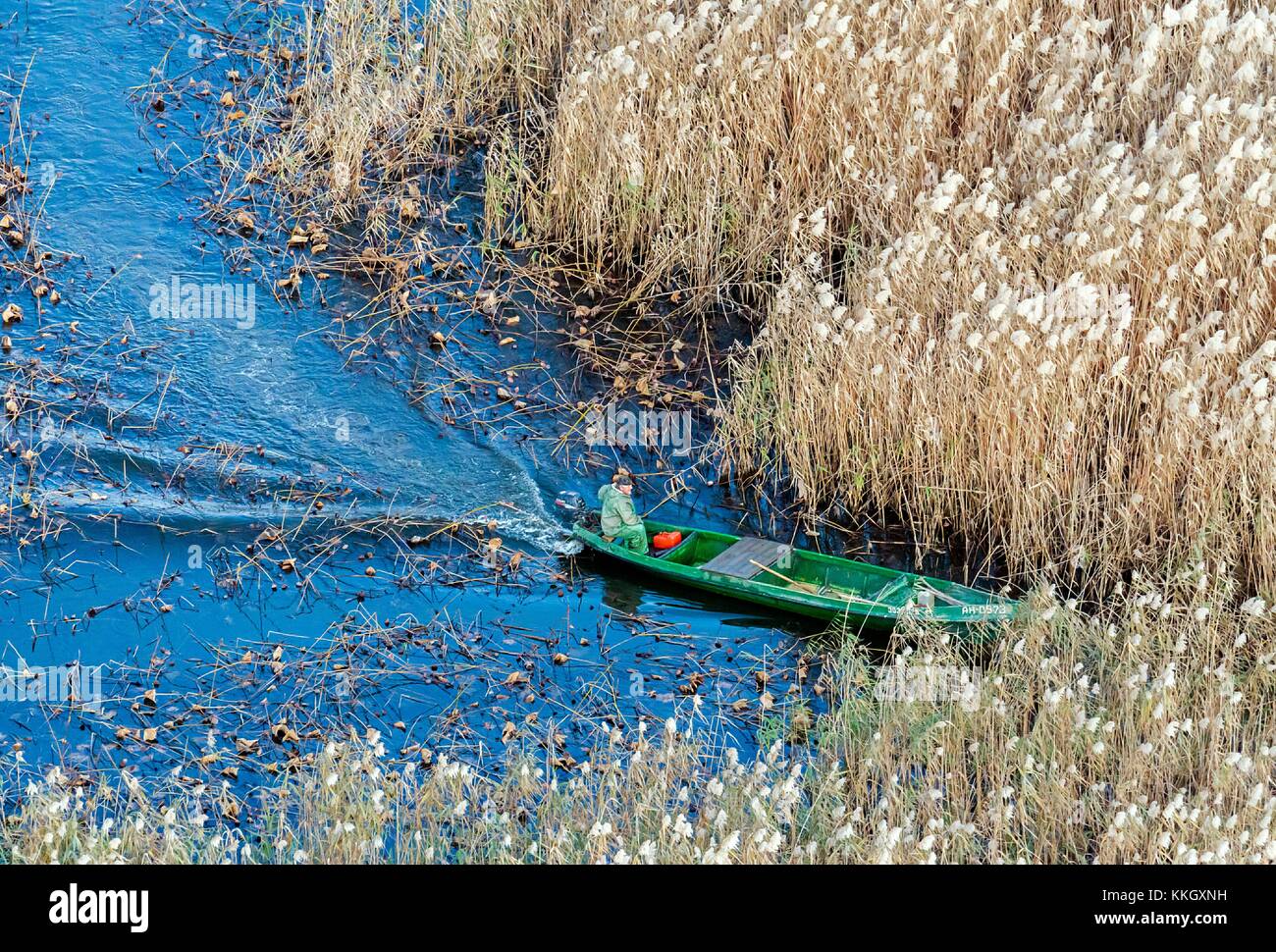 Aerial images of Astrakhan oblast, Russia. Volga Delta Stock Photo - Alamy