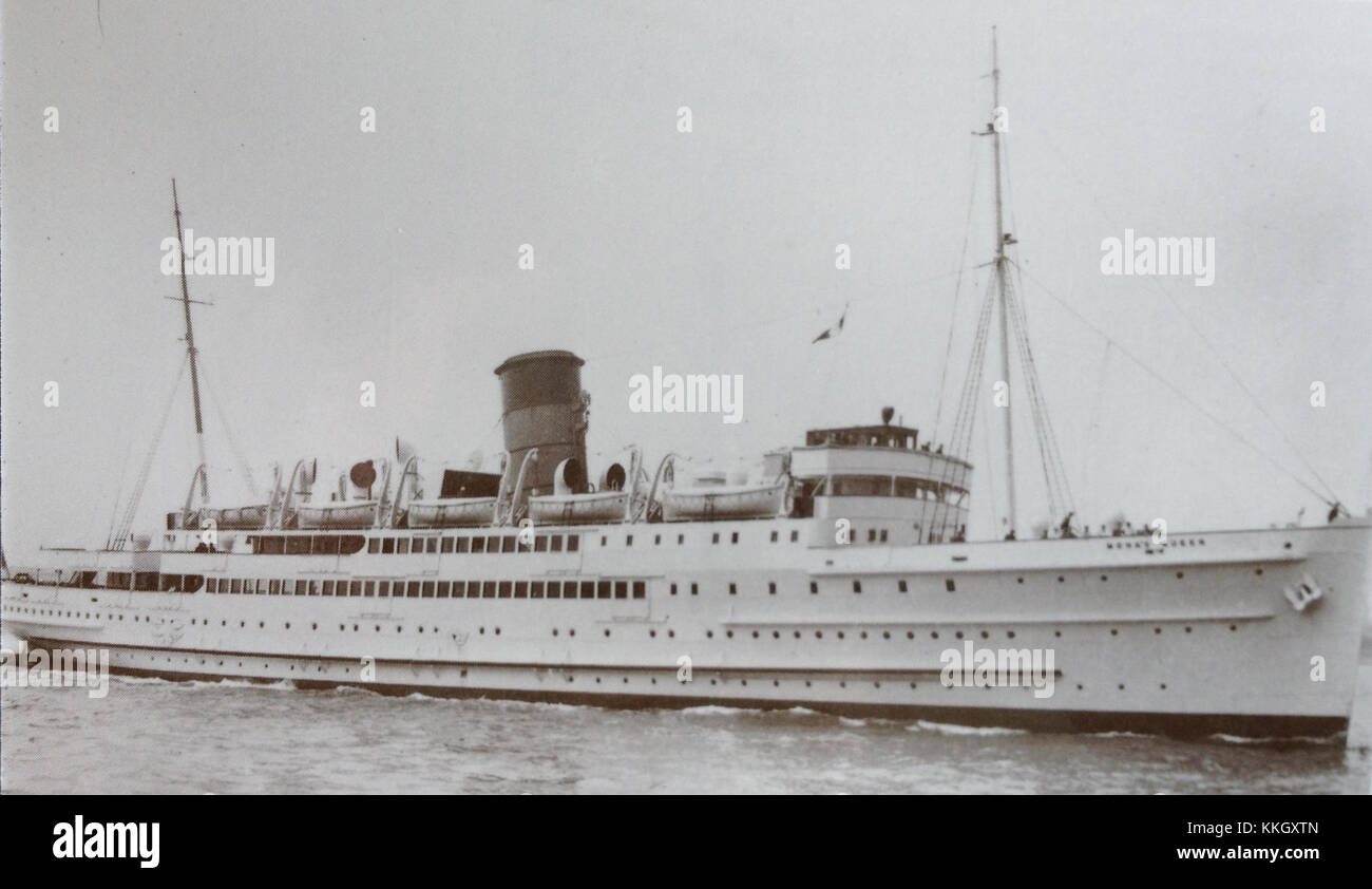 RMS Mona's Queen, a passenger ship from 1934, was an important vessel ...