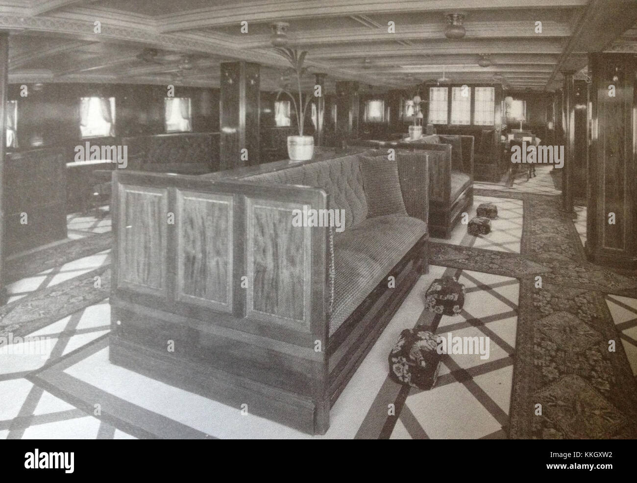 The First Class Lounge on board the Ben-my-Chree ferry offers a premium ...