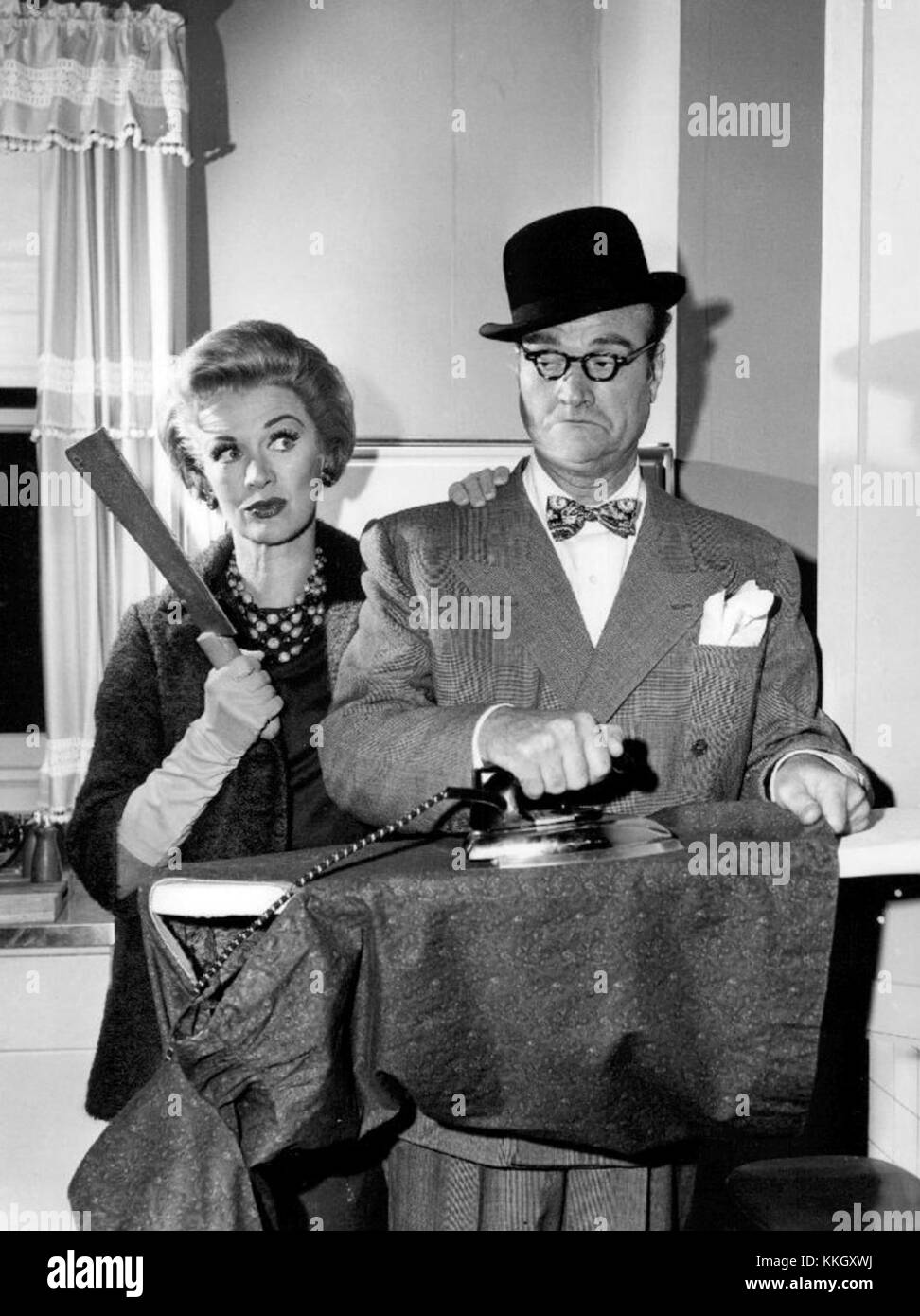 Red Skelton Eve Arden George Appleby 1963 Stock Photo - Alamy