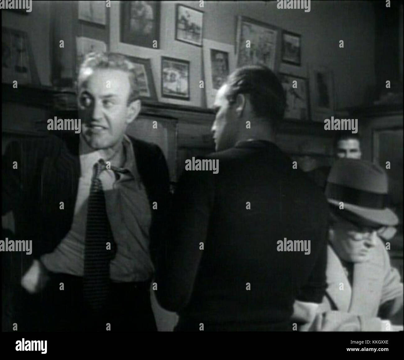 This iconic image shows Lee J. Cobb and Marlon Brando in a scene from ...