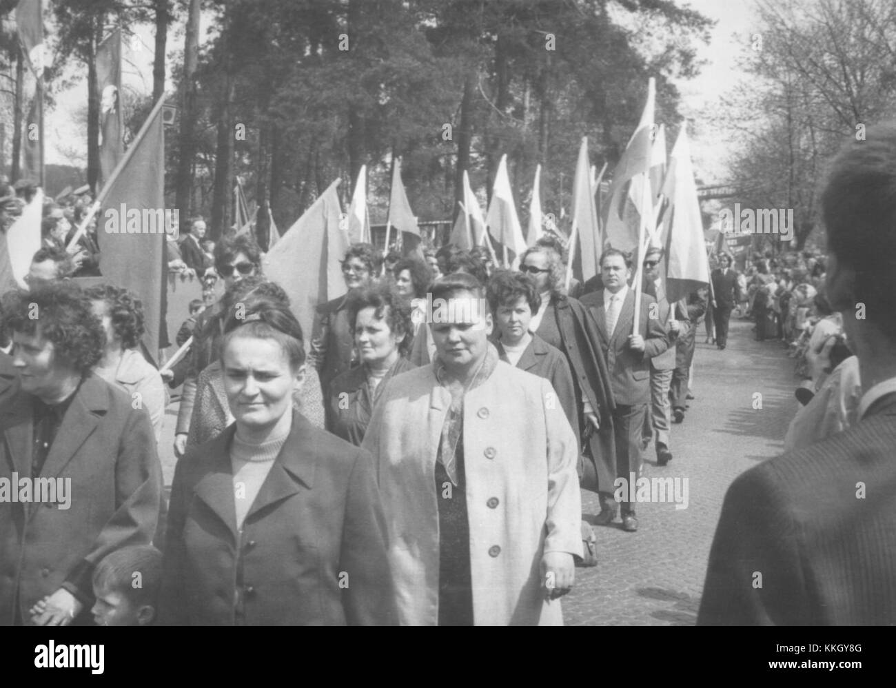This image from May 1, 1973, depicts an important moment in Pionki ...