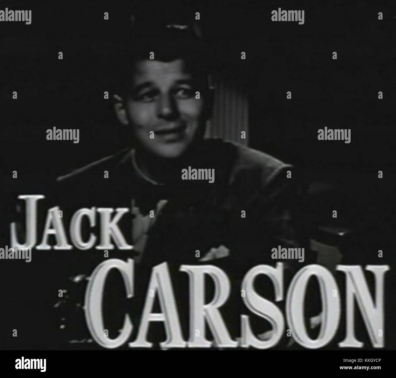 Jack Carson in Mildred Pierce trailer Stock Photo - Alamy