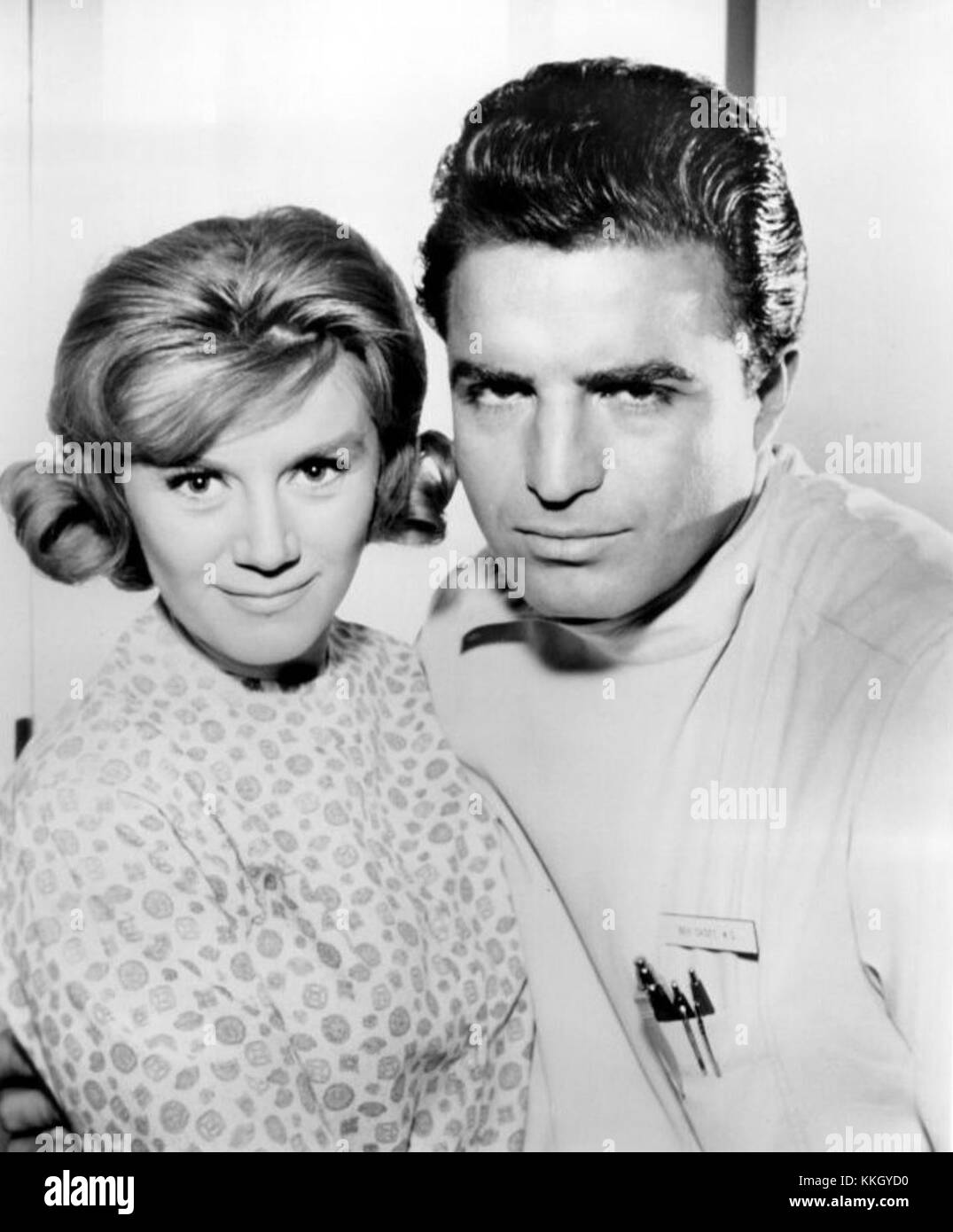 Kathy Nolan Vincent Edwards Ben Casey 1963 Stock Photo - Alamy