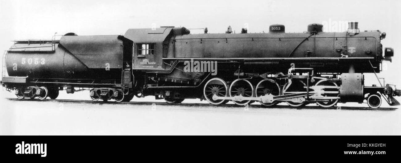 The Union Pacific 2-10-2 steam locomotive was a powerful freight engine ...