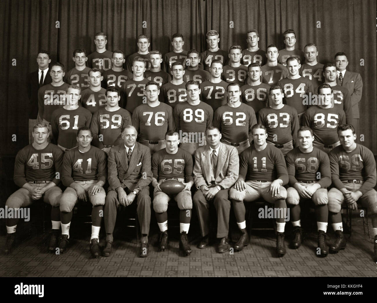 The 1948 Michigan football team, part of the University of Michigan ...