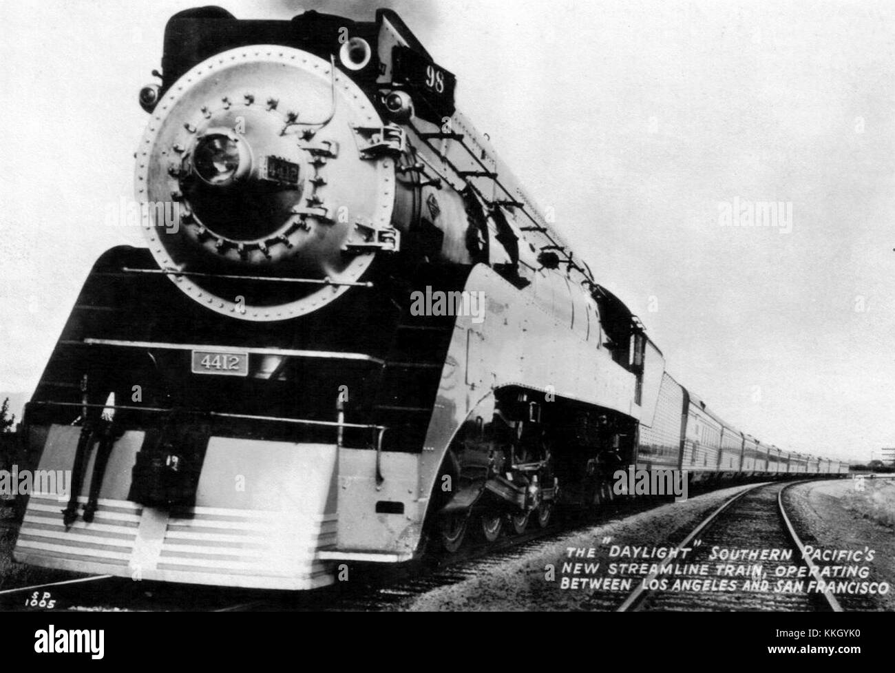 Photograph of the Daylight SP GS, a notable train from the Southern ...