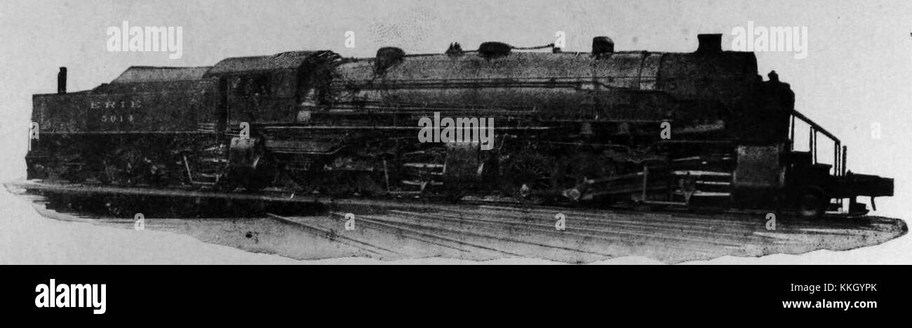 The Erie Railroad Matt H. Shay 2-8-8-8-2 is a type of steam locomotive ...