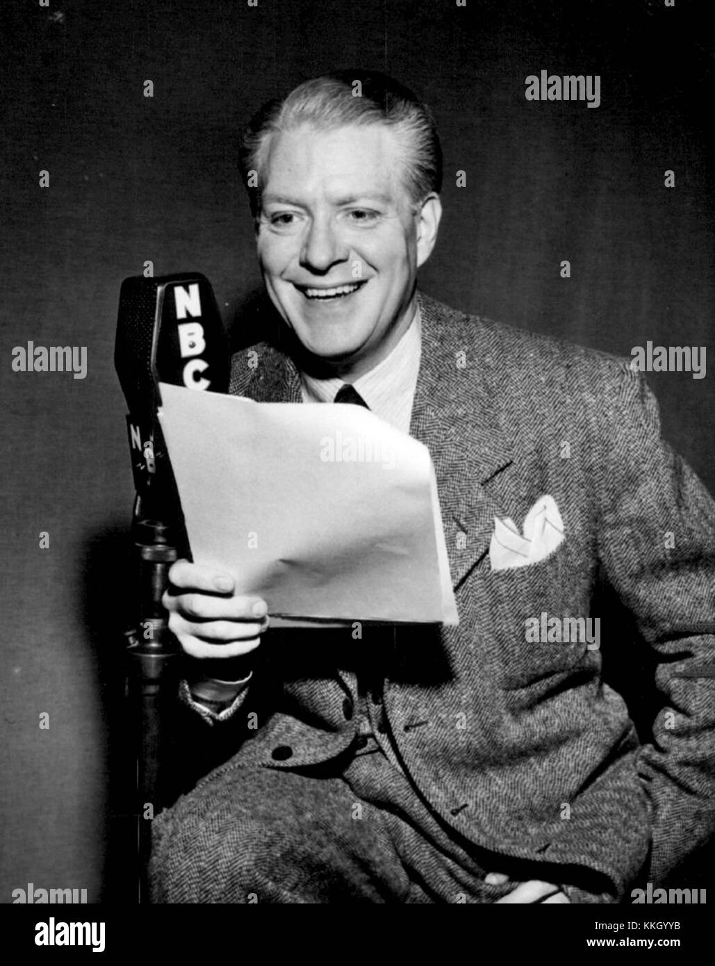 Nelson Eddy, a prominent American singer and actor, is featured in this ...