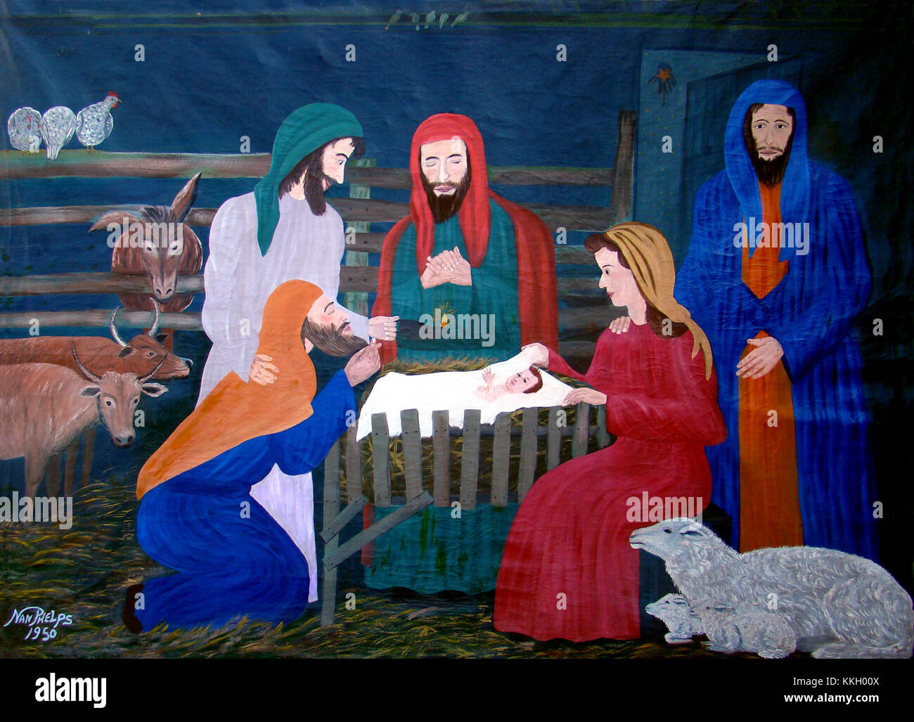 Birth story of jesus hi-res stock photography and images - Alamy